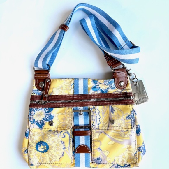 Tyler Rodan | Bags | Tyler Rodan Yellow Paisley Print Crossbody | Poshmark